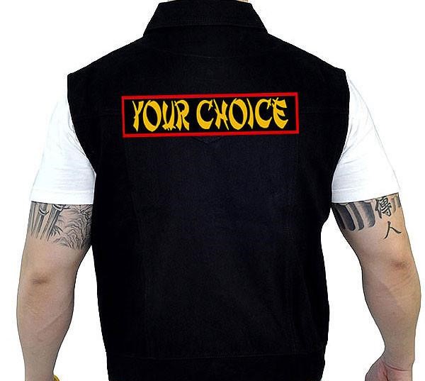 Custom Bar Rockers & Name Tag Embroidered Patches / Badges Archives ...